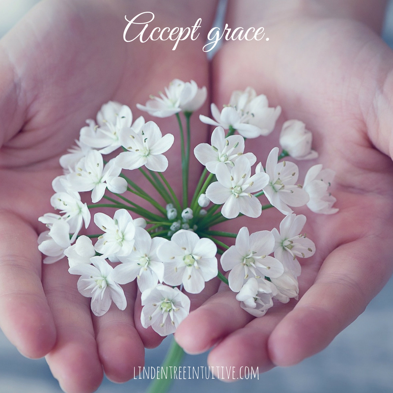 Accepting Grace and Releasing the Past.